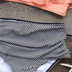 Swim | Highwaisted Fit And High Leg Cut Two Piece Swimsuit | Poshmark